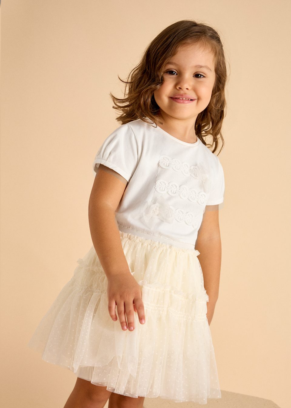 Camiseta lazos plumeti niña – Smart Mom